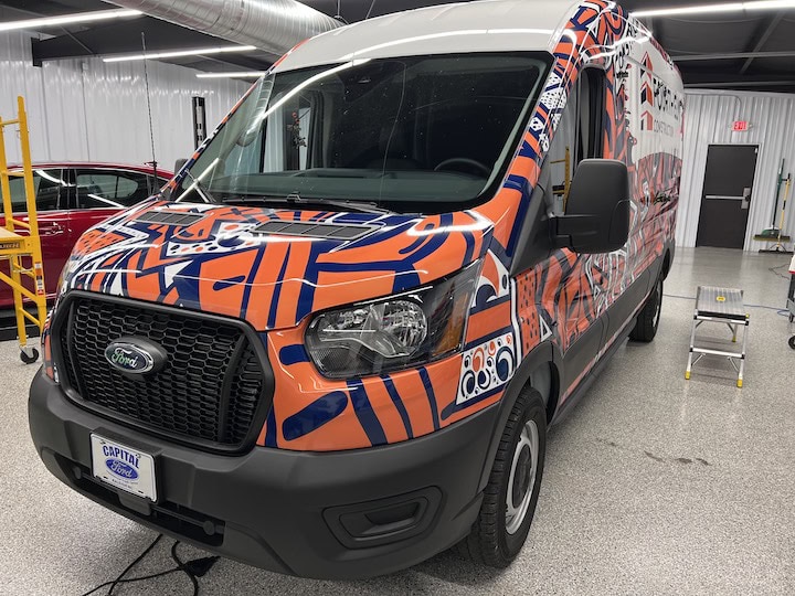 Vehicle Advertising Wraps Greensboro NC | DeDona Tint & Sound
